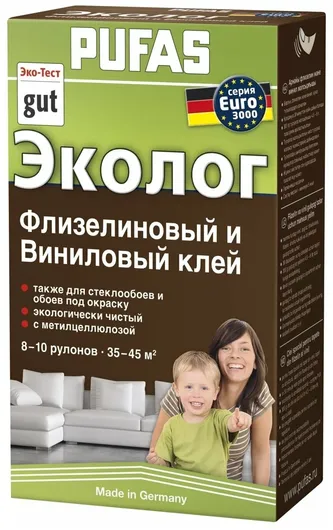 Клей для обоев PUFAS EURO 3000 Эколог ⭐ купить по цене 0 сум в Ташкенте ...