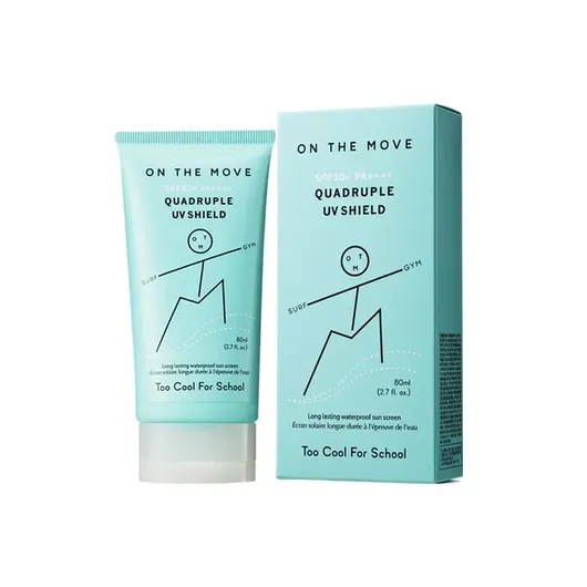Солнцезащитный крем Too Cool For School Quadruple Uv Shield SPF50+, 80 ...