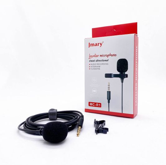 Микрофон петличный Jmary Type-c MCR1, Черный ⭐ narxi 0 so'm Toshkent va ...
